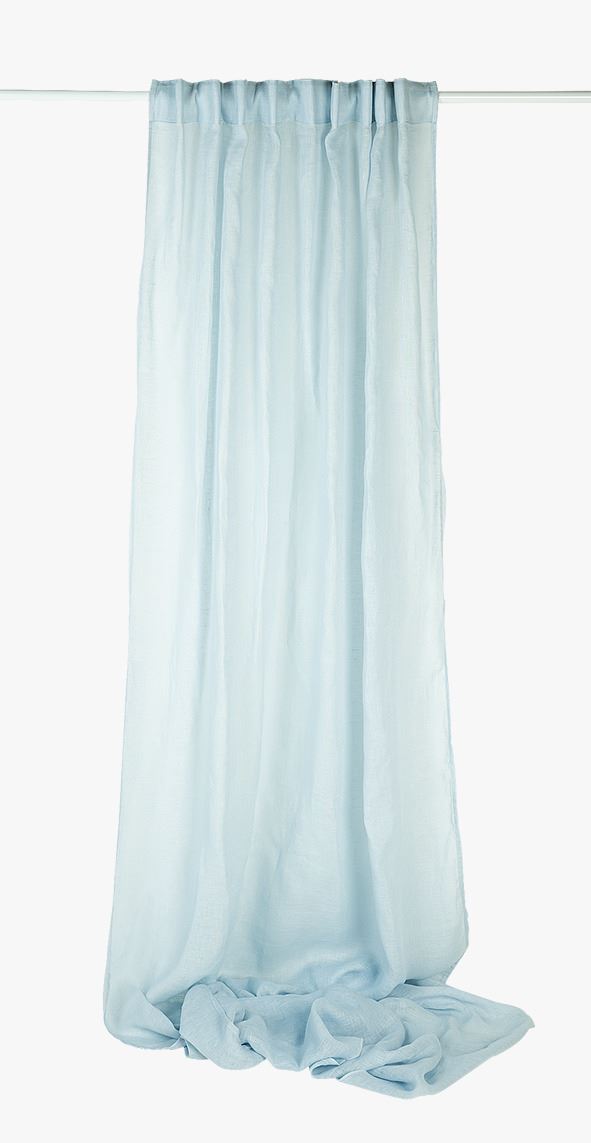 Selma linane kardin hele sinine - Hemtex